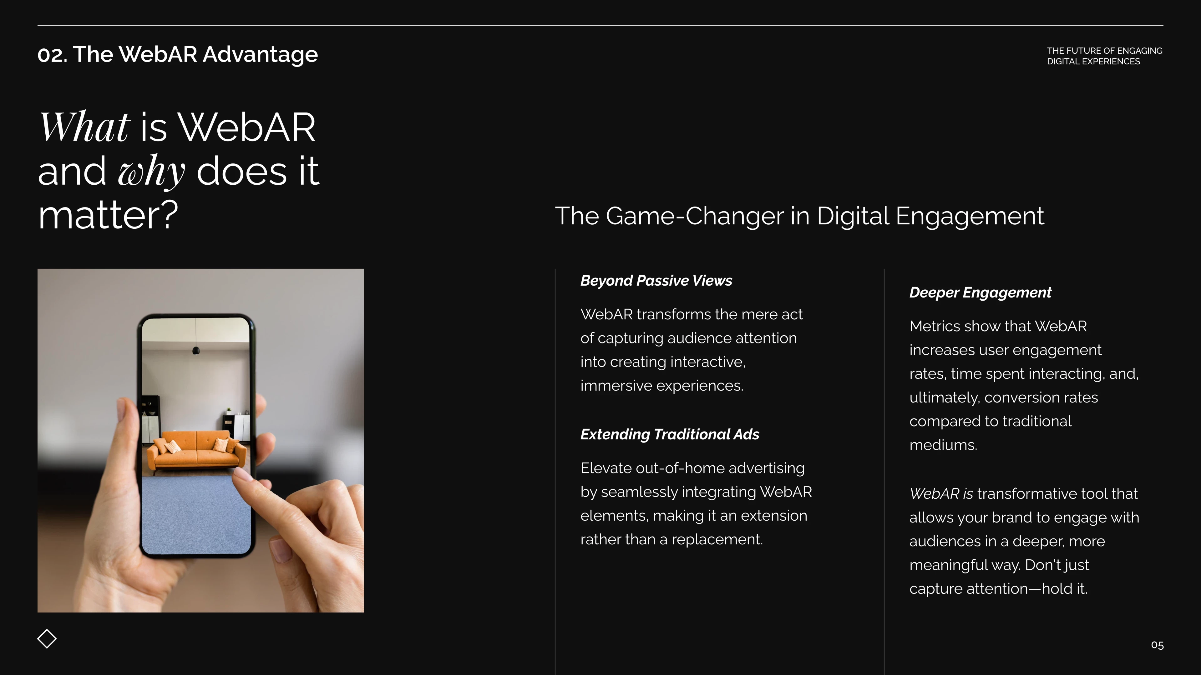 What is WebAR and why does it matter? Guide — Deck.Gallery® What is WebAR and why does it matter? Guide — Deck.Gallery®