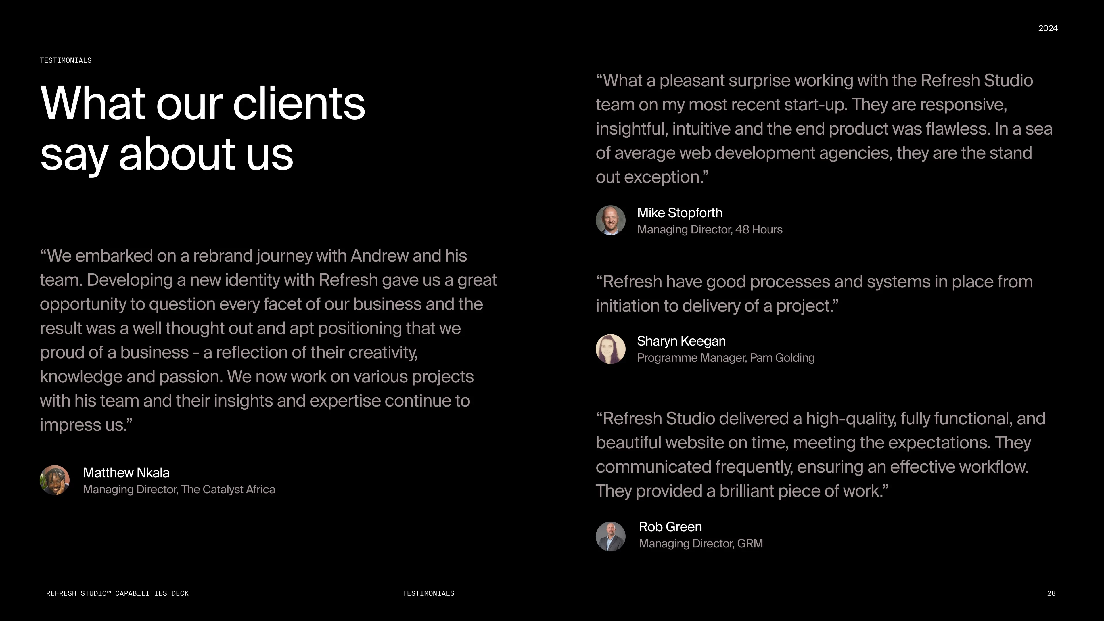 The Refresh Studio's Service Credentials '24 — Deck.Gallery® The Refresh Studio's Service Credentials '24 — Deck.Gallery®