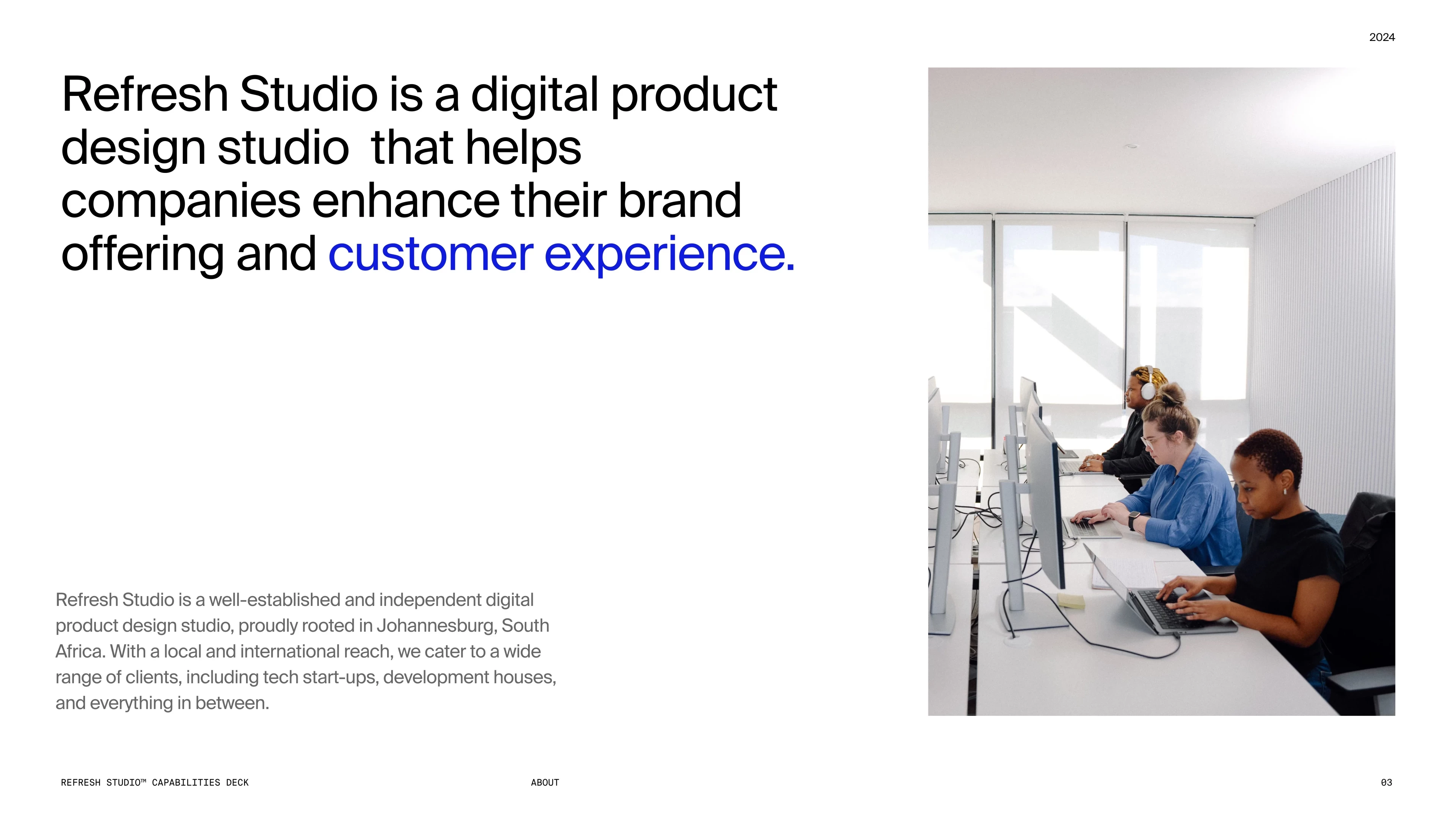 The Refresh Studio's Service Credentials '24 — Deck.Gallery® The Refresh Studio's Service Credentials '24 — Deck.Gallery®